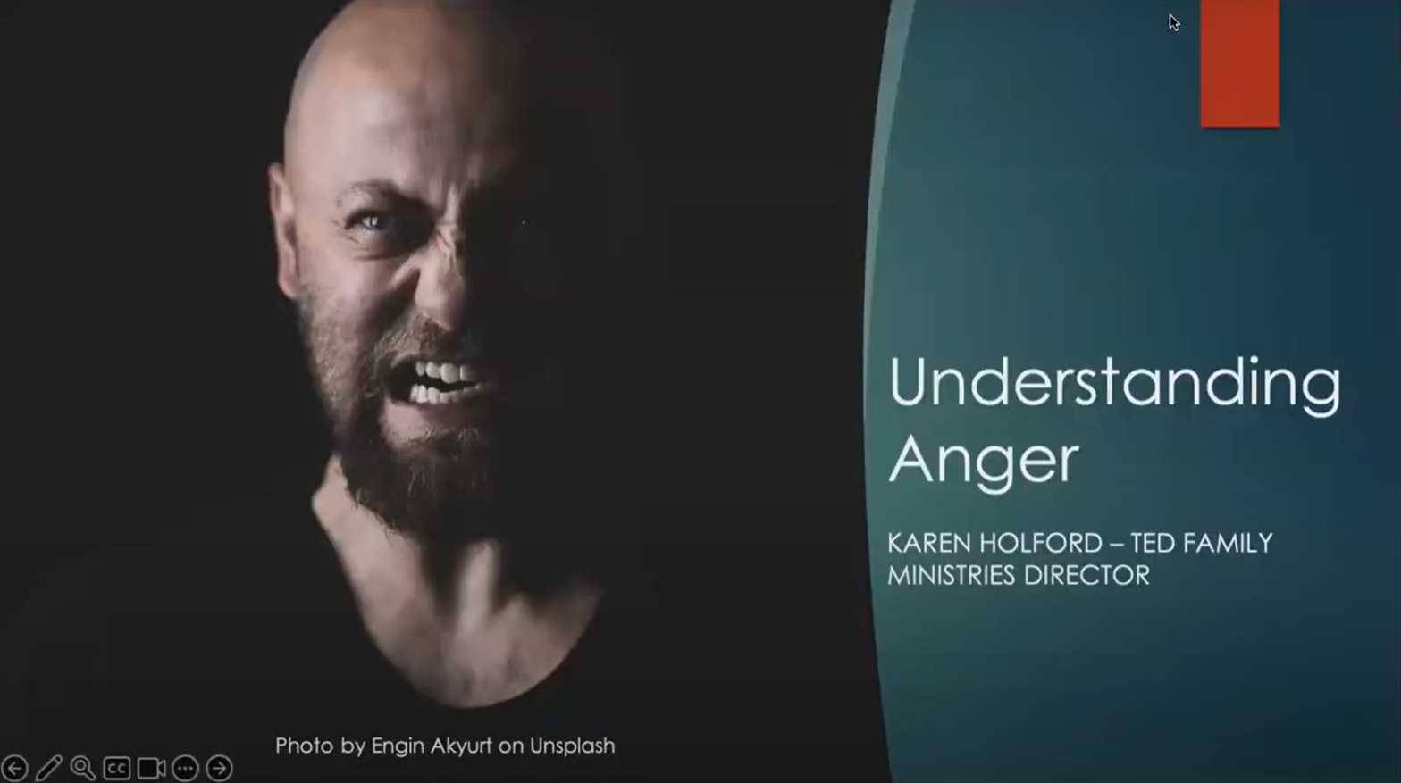 Understanding Anger - Family Ministries