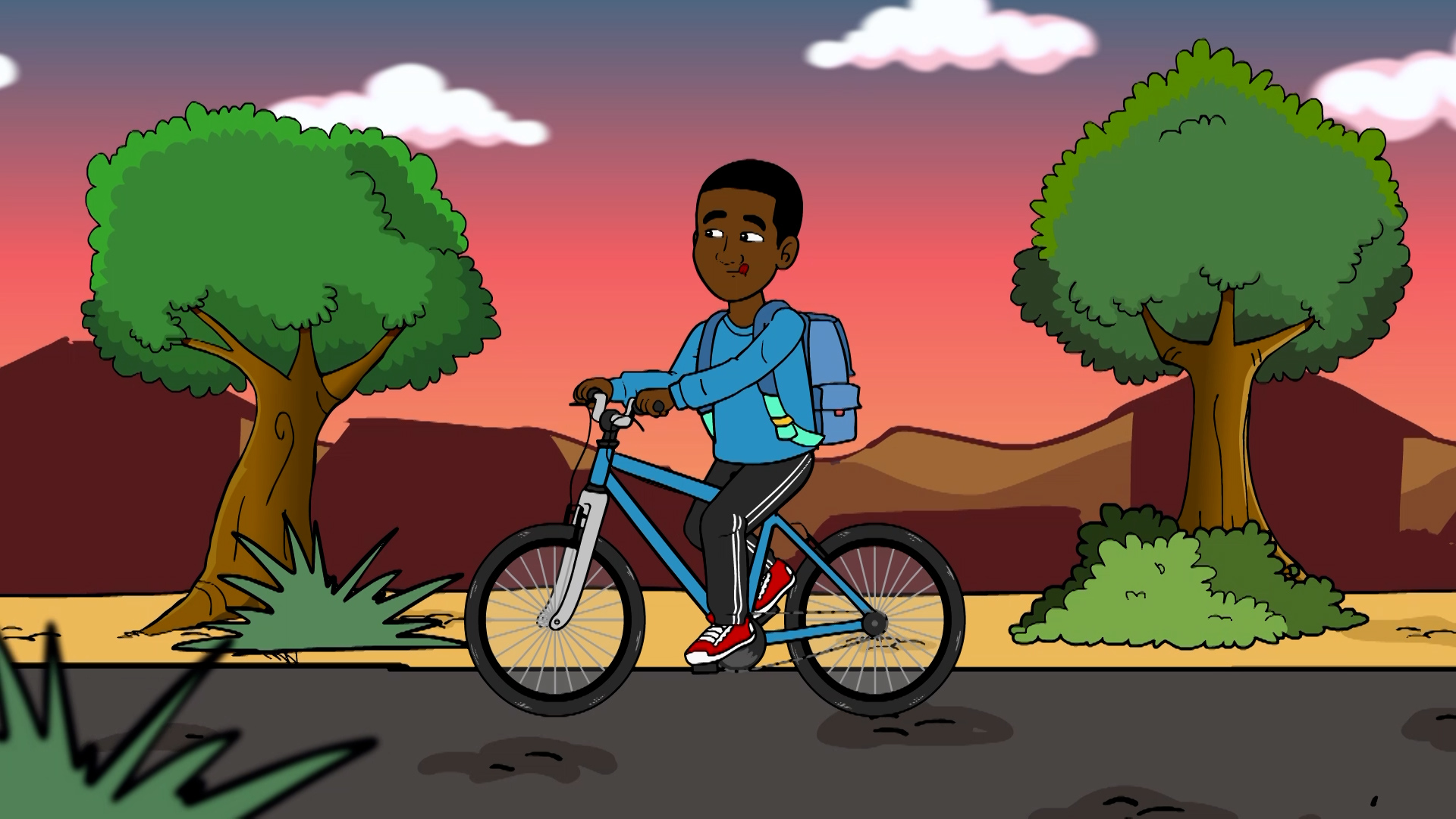 Scary Bike Ride - Mission