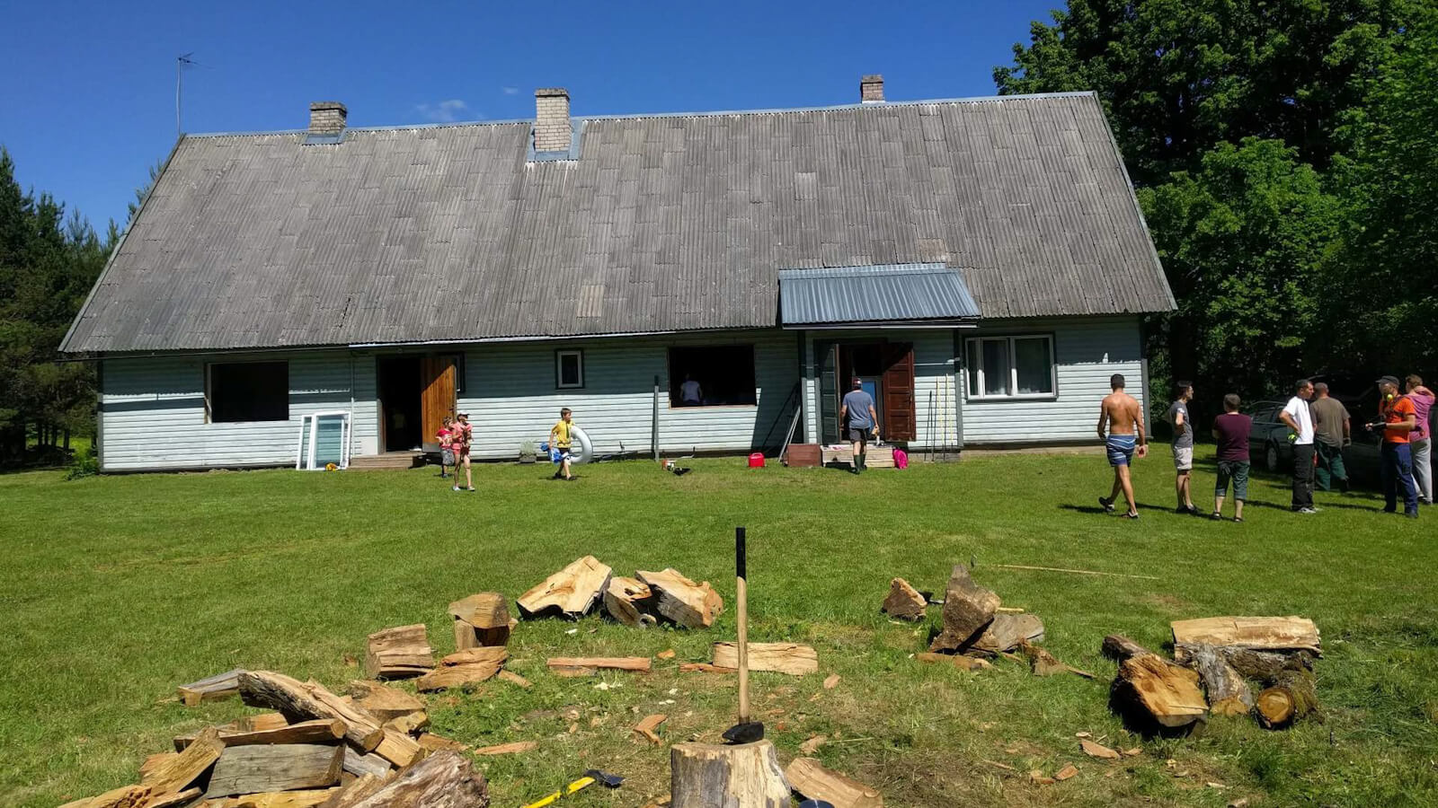 Birthday opens window of opportunity at Samliku campsite, Estonia ...
