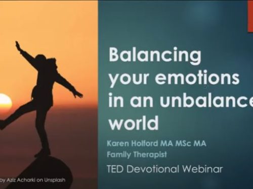 Balancing Emotions in an Unbalanced World - Trans-European Division
